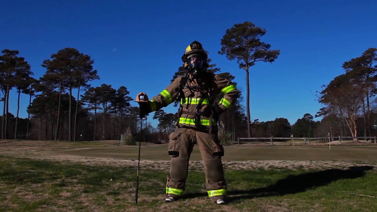 Brogan's Fire Helmet Headcovers - YouTube