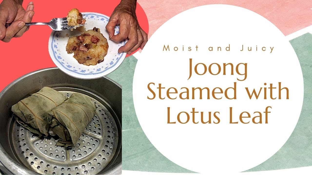 Steamed Joong: Sticky Rice With Meat Wrapped In Lotus Leaves 🍚 | Hawaii ...