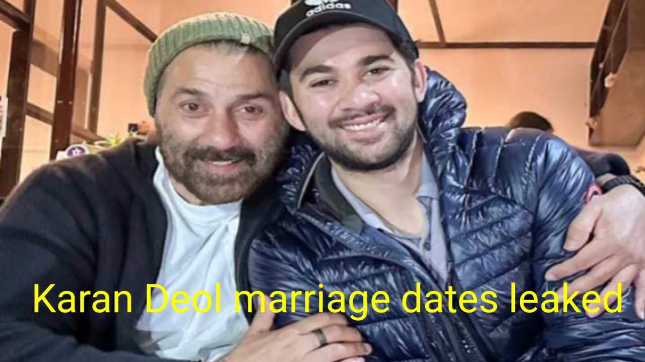 Karan Deol wedding on this day Dharmendra grandson getting married with ...