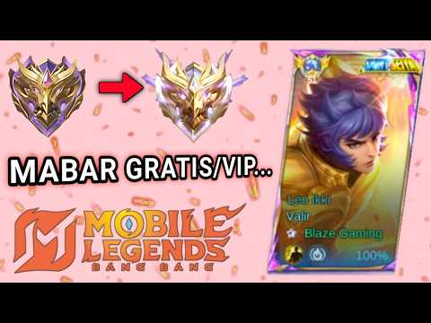 VALIR PUSH RANK FREE MABAR MOBILE LEGENDS