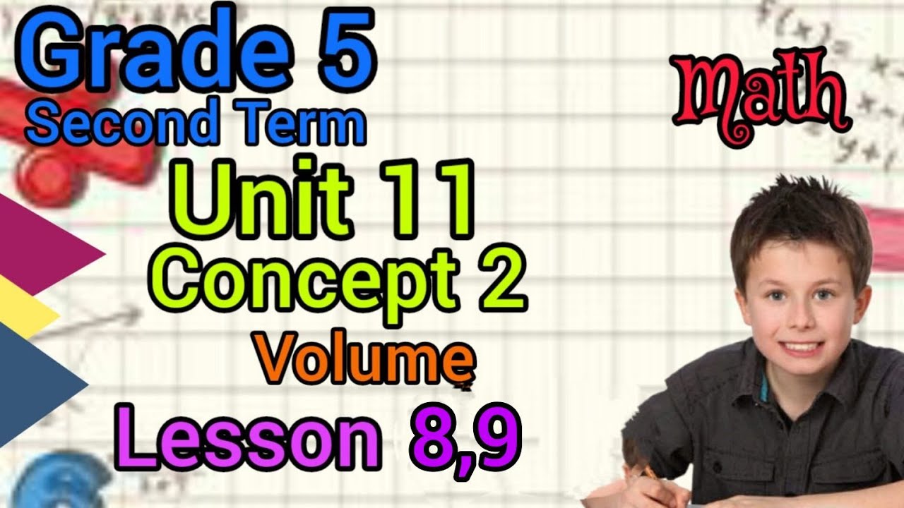 Math - 2nd Term - grade 5 - unit 11- concept 2 - lessons 8&9 ...