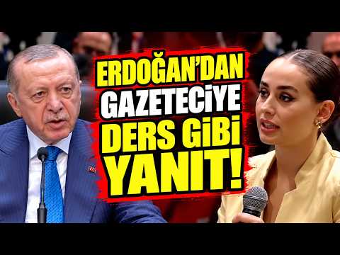 Cumhurbaşkanı Erdoğan'dan Gazeteciye Ders Gibi Yanıt Vermişti! ARŞİV
