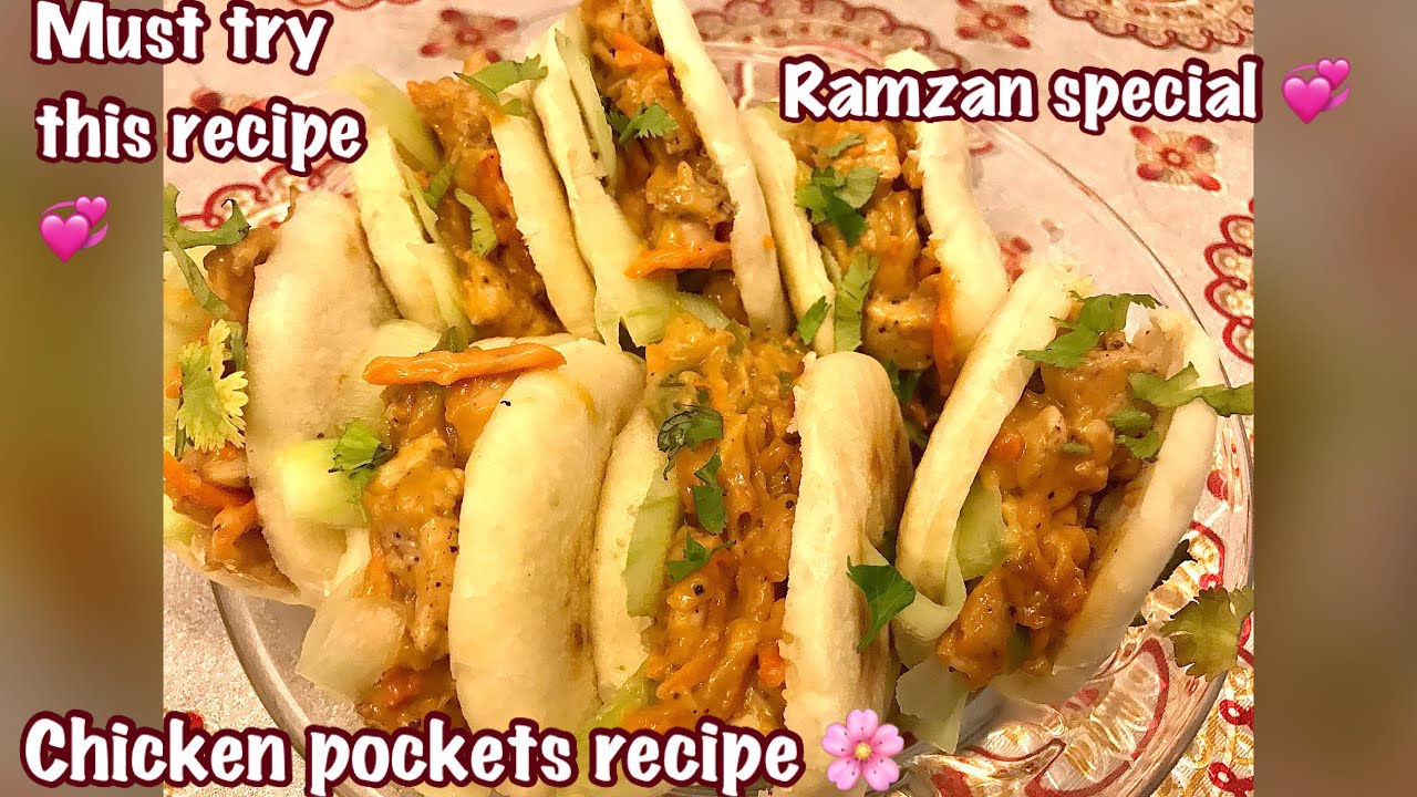 Yummiest Chicken pockets recipe 💓| How to make Chicken pockets ...