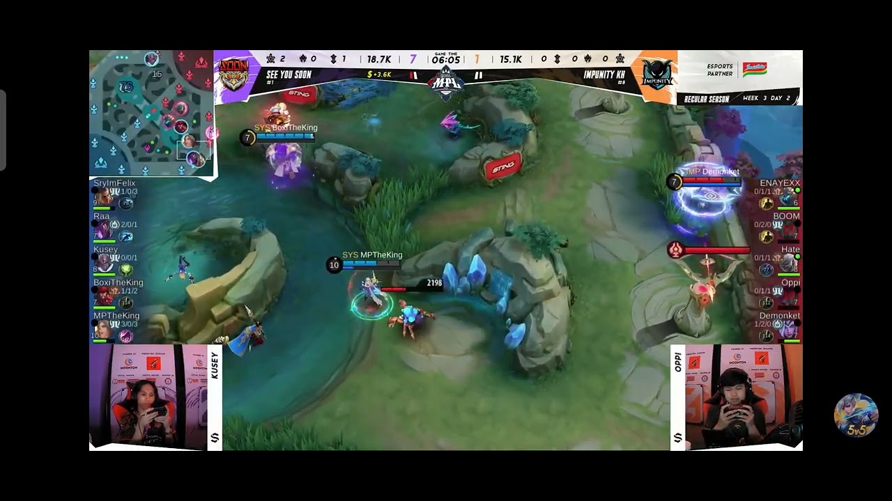 SYS vs IMP game 1 MPL KH season 5 #gaming #shortvideo #games # ...