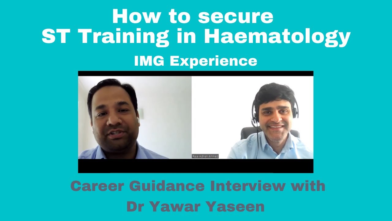 How to get ST training in Haematology - YouTube