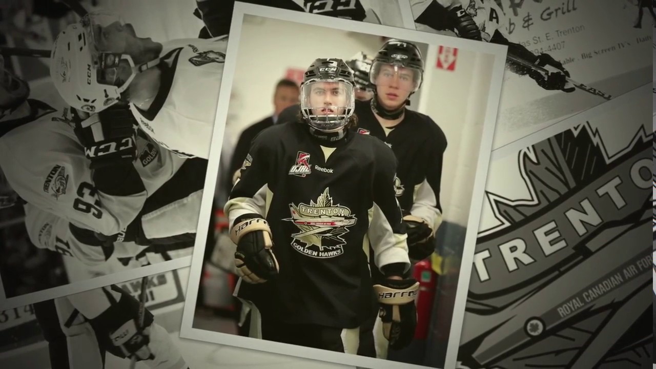 2016 OHA Buckland Cup Champions Trenton Golden Hawks - YouTube