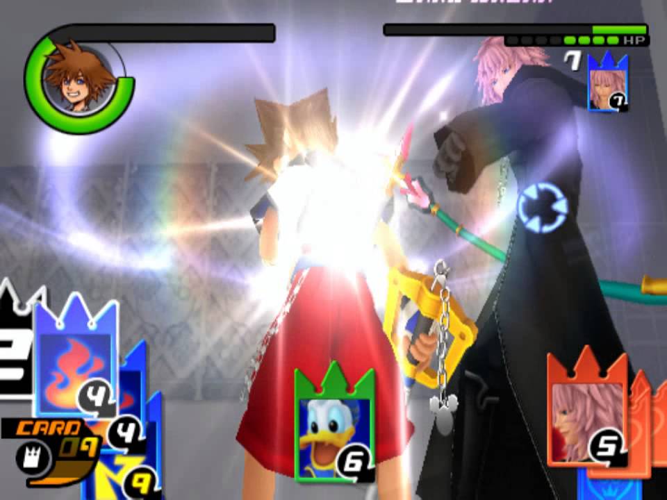 KH RECOM Mod Fight: Sora (KH 1 Battle Voices) Vs. Marluxia I - YouTube