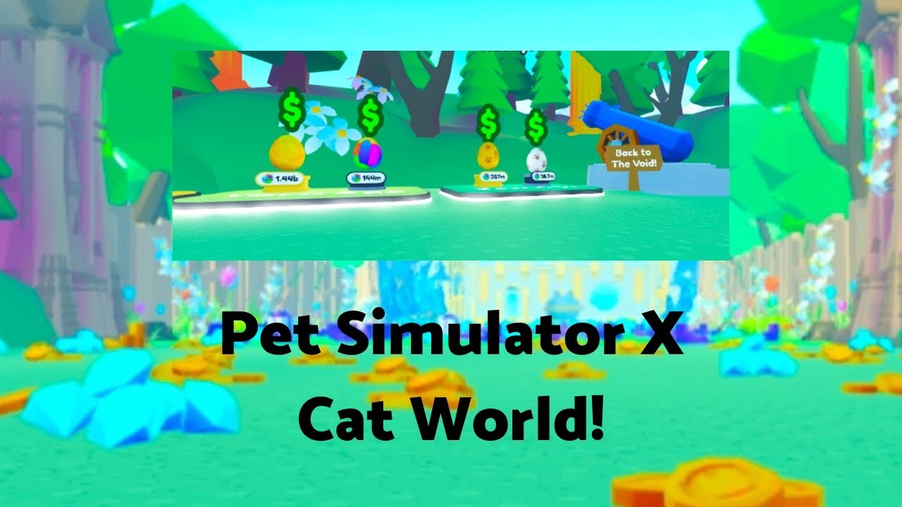 Pet Simulator X *NEW* Cat World! (Weekly Update) - YouTube
