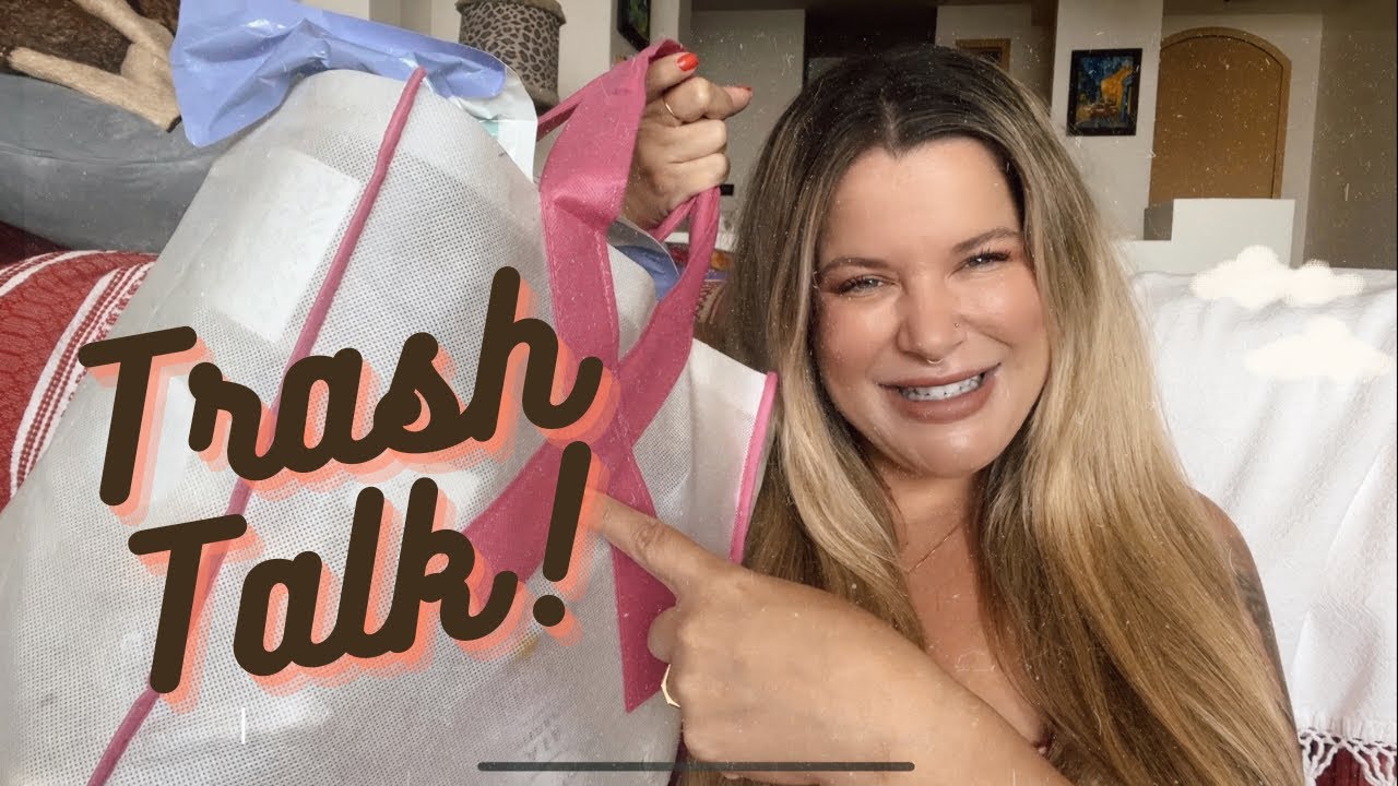 Let's talk TRASH! | an EMPTIES throwback to old school youtube days! - YouTube