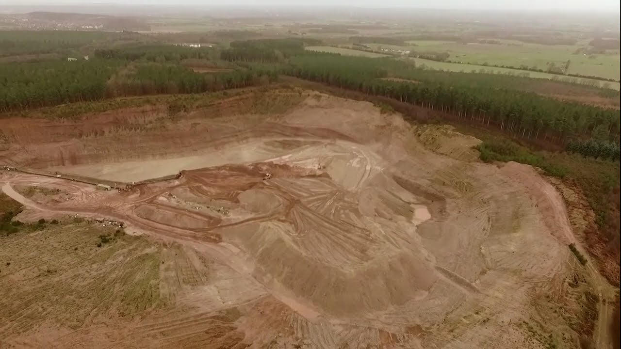 Cannock Chase Quarry - January 2020 - YouTube