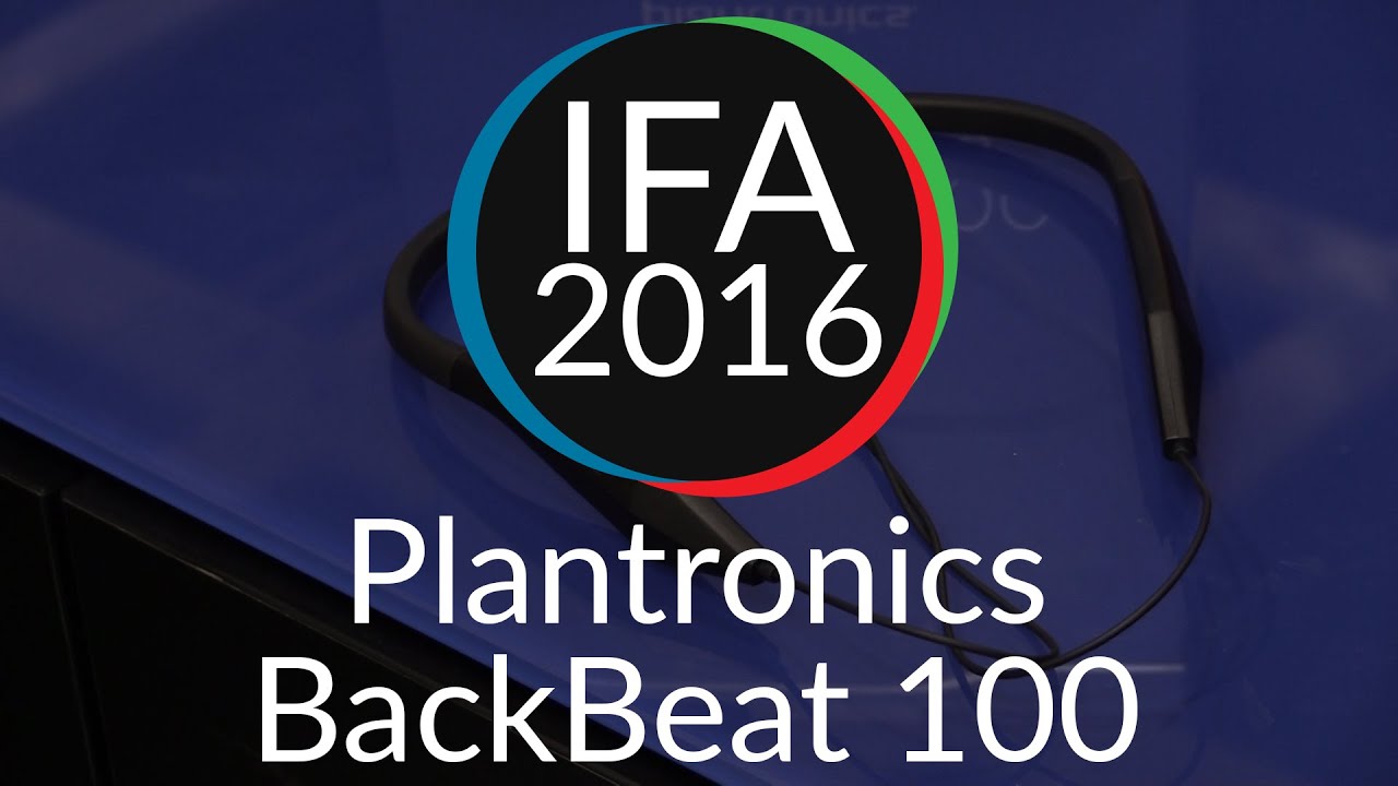 Plantronics BackBeat 100 - słuchawki dla aktywnych [IFA 2016] - YouTube
