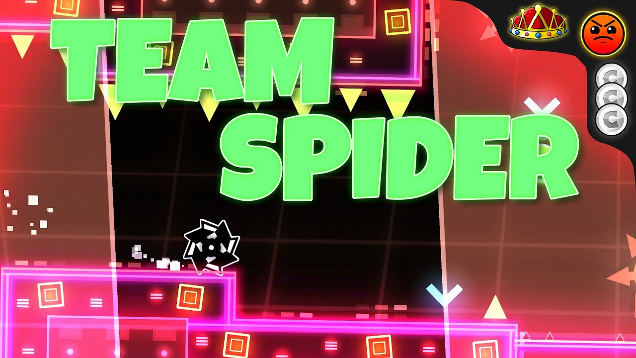 "Team Spider" By AleXins (ALL COINS) [Daily #2257] - Geometry Dash ...