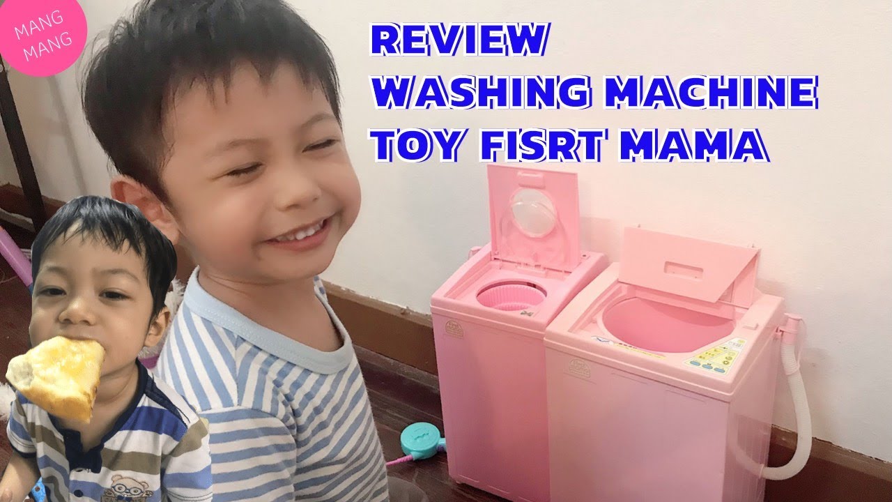 Washing Machine Toy washer spin First Mama - YouTube