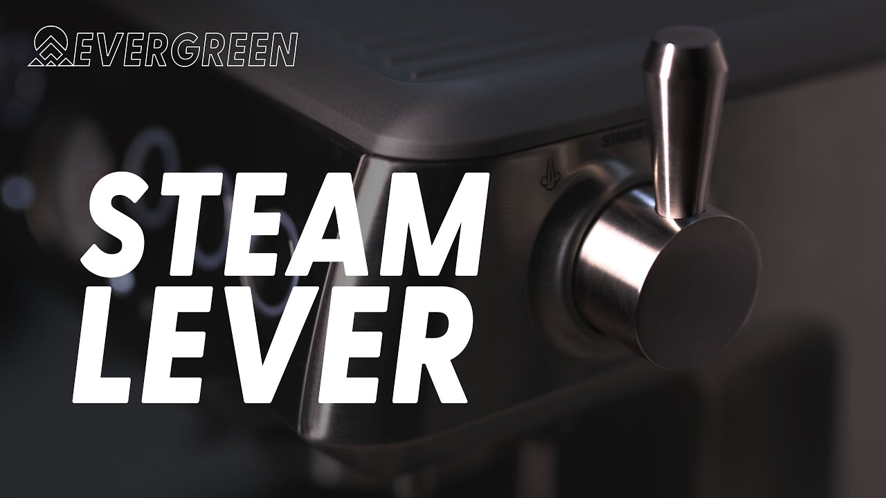 Steam Lever Handle - Evergreen Coffee - YouTube