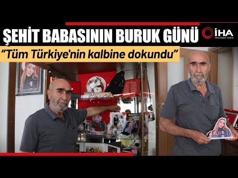 Şehit Polis Şeyda Yılmaz'ın Babası Babalar Gününde Kızından Kalan Eşyalarla Hasret Giderdi