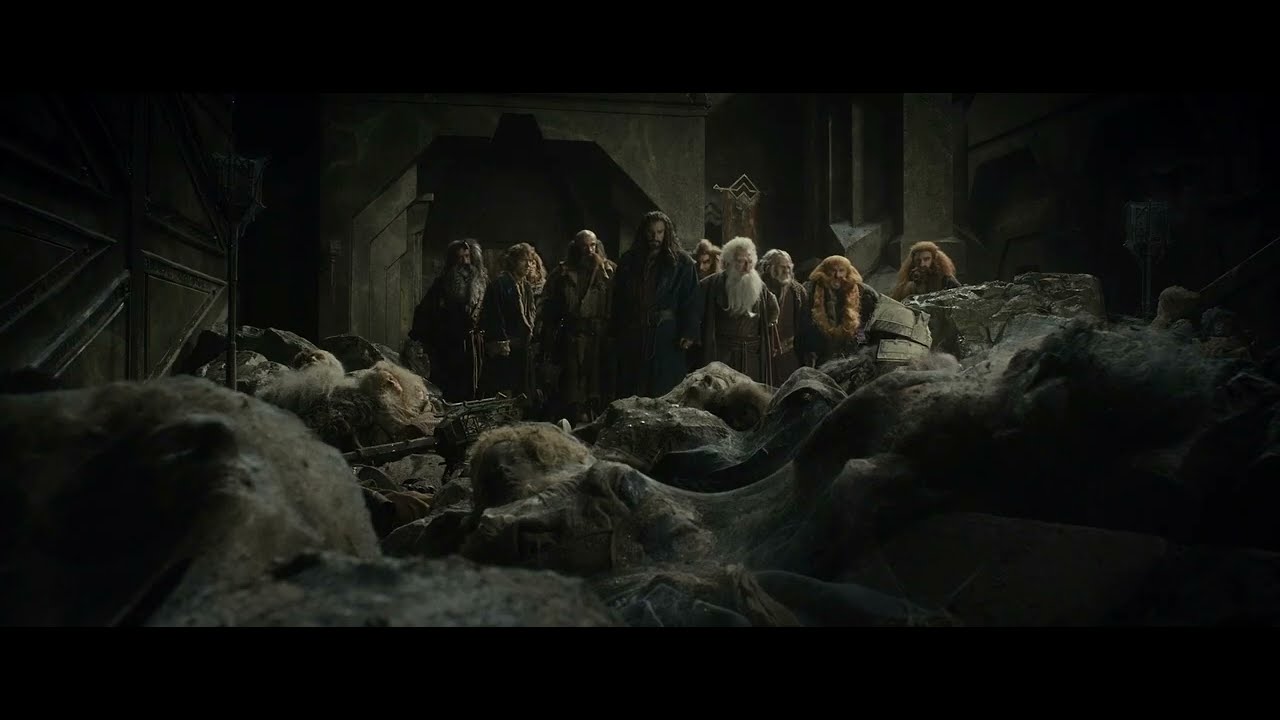 The Hobbit M4 Edit - Dwarves enter Erebor (deleted scene from my fan ...