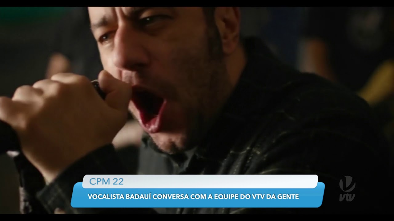 Badauí, da banda CPM 22, fala sobre carreira - YouTube