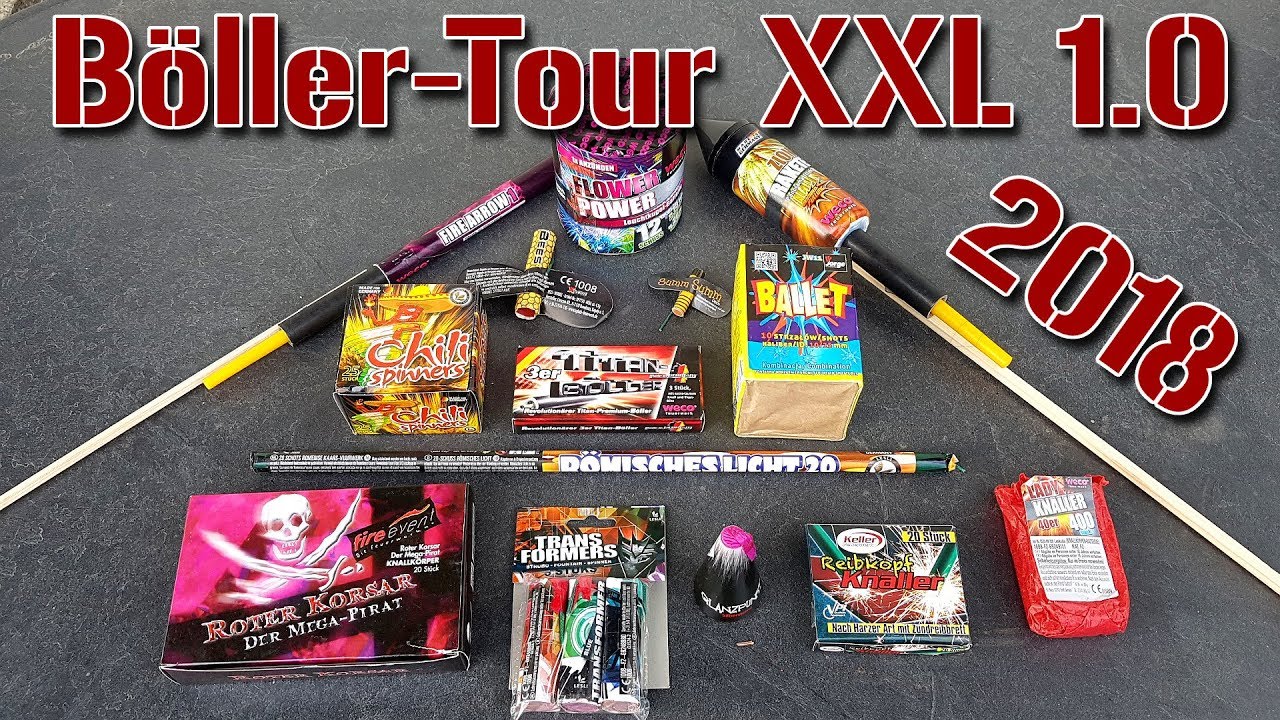 Böller-Tour XXL 1.0 | 2018 | FireworksandBalloons - YouTube