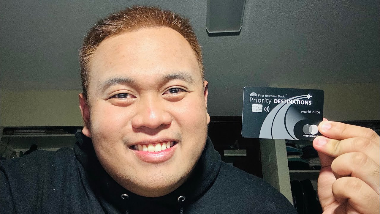 First Hawaiian Bank Priority Destinations World Elite Mastercard | My ...