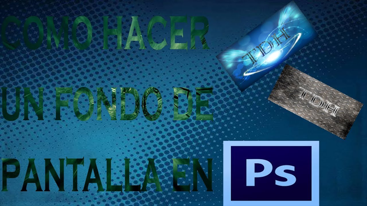 Tutorial Photoshopcs6 Como Hacer Tu Propio Fondo De Pantalla Youtube