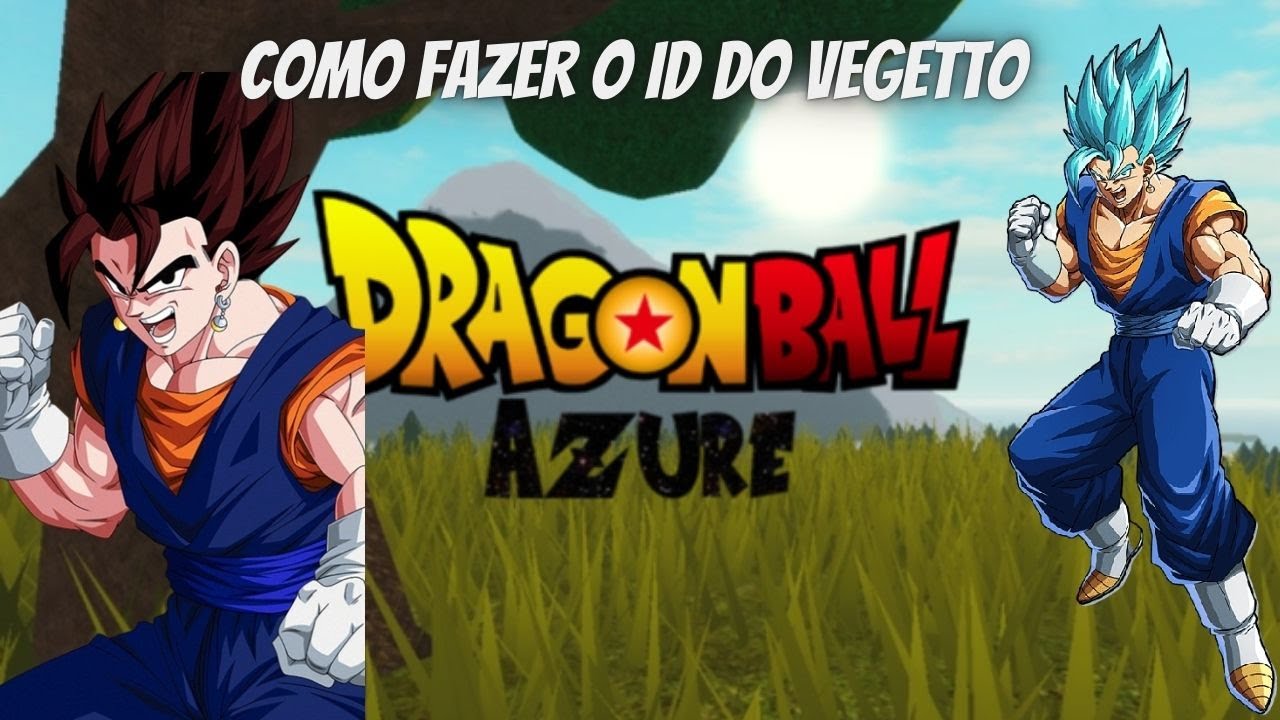 COMO FAZER ID DO VEGETTO - DO ROBLOX - DRAGON BALL AZURE (how to make ...