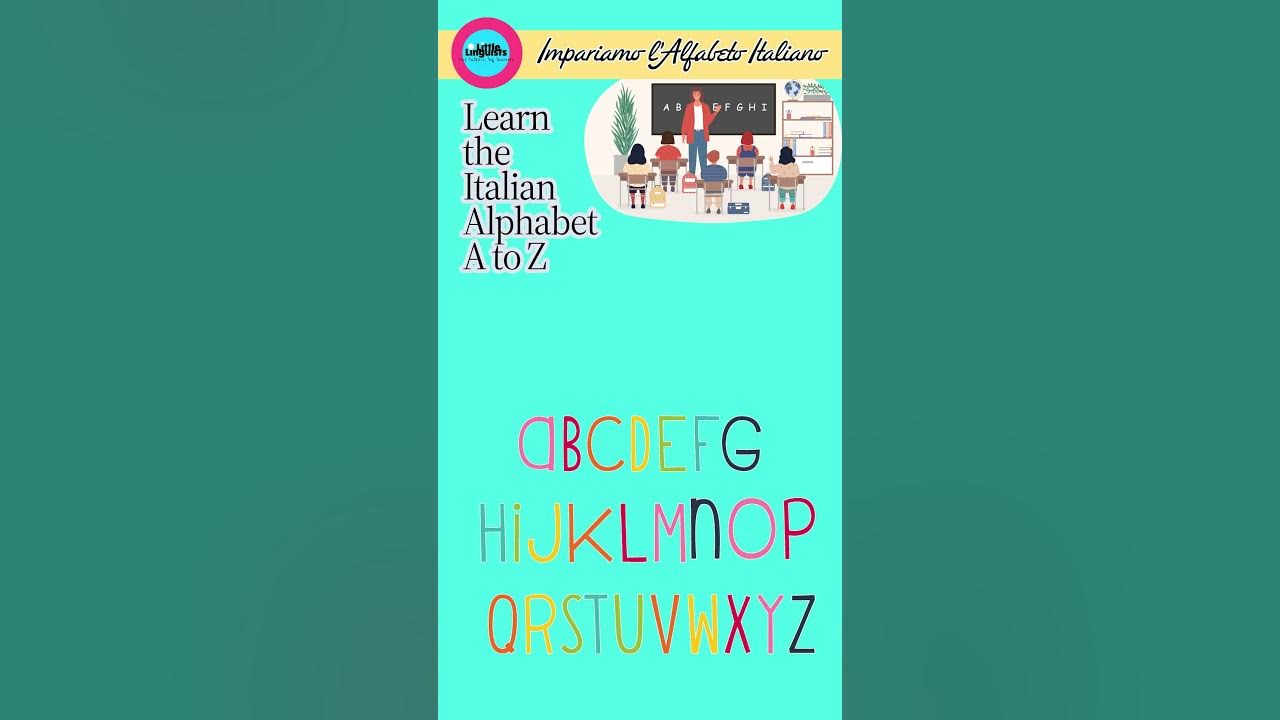 🎓 A to Z 🎓 Italian A to Z | Learn Italian 🎓 Italian Alphabets ...