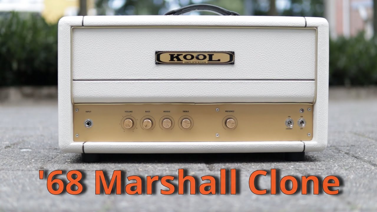 Kool Amplification : '68 Marshall Clone + Gibson LP Demo ( NO Talking) - YouTube