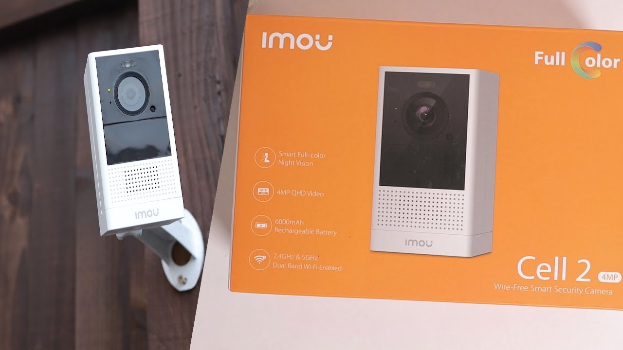 Imou Cell 2 4MP Wire Free Smart Security Camera Setup & Review - YouTube