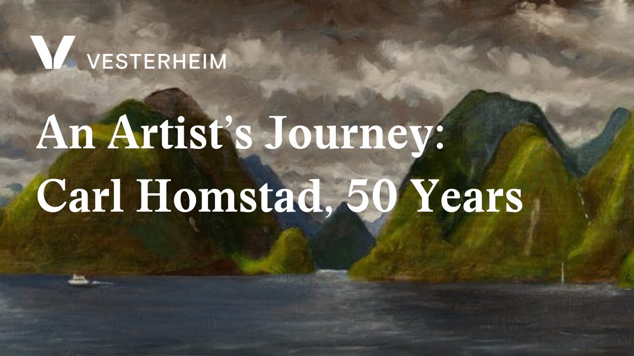 A Preview of An Artist's Journey: Carl Homstad, 50 Years - YouTube