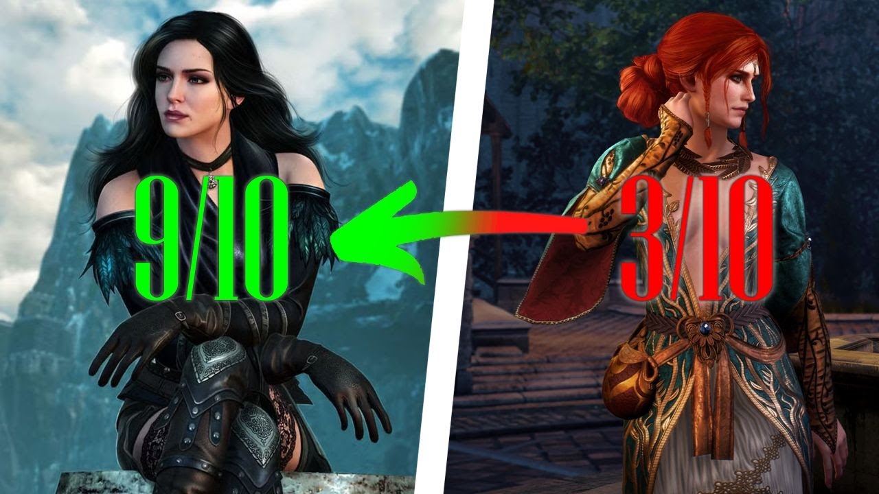 The Witcher 3: Wild Hunt Characters RANKED On Book Accuracy - YouTube