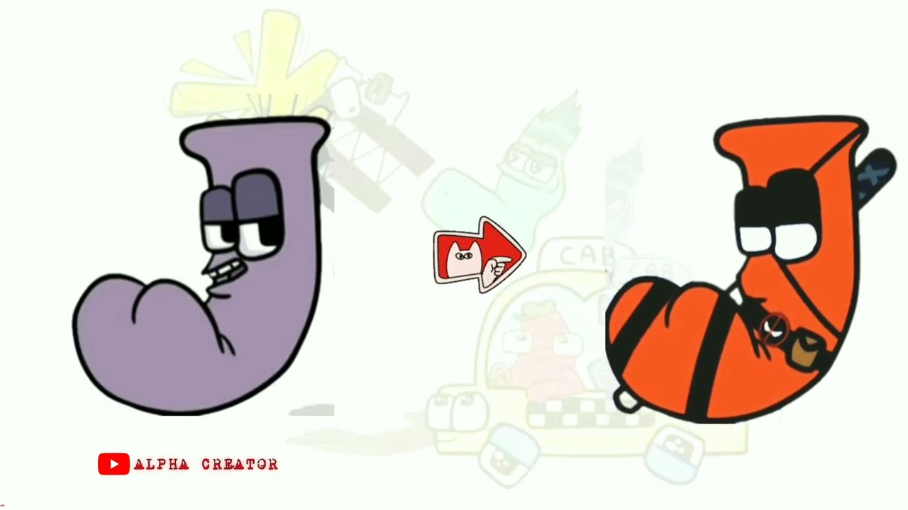 Alphabet Lore [A,J,O,D] ! - YouTube