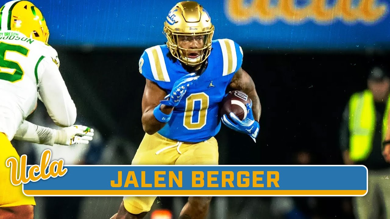2025 SENIOR HIGHLIGHTS: RB Jalen Berger | UCLA Football - YouTube