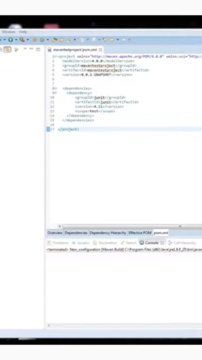 Maven clean install command - YouTube