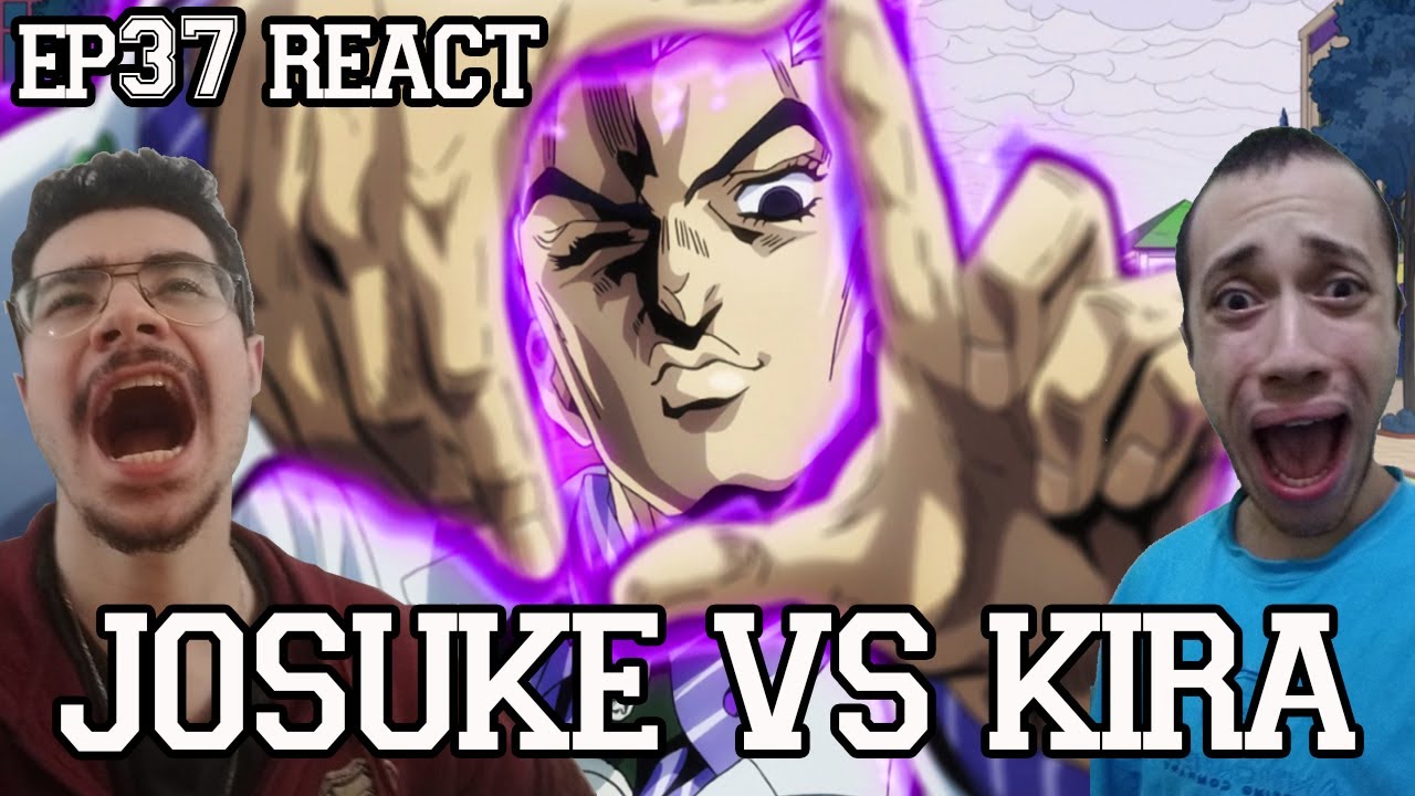 JOSUKE VS KIRA YOSHIKAGE - JoJos Bizarre Adventure Parte 4 Episódio 37 ...
