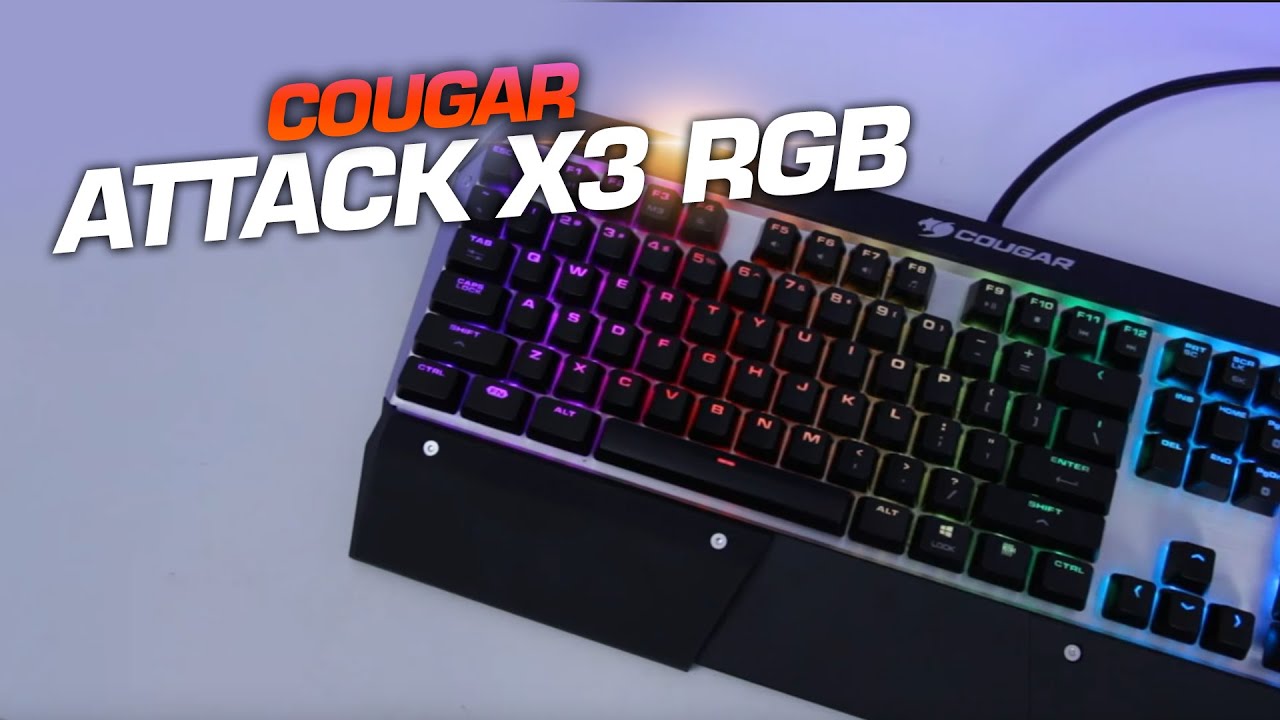 Cougar Attack X3 RGB Cherry MX Keyboard Unboxing & Review - Tuhin's ...