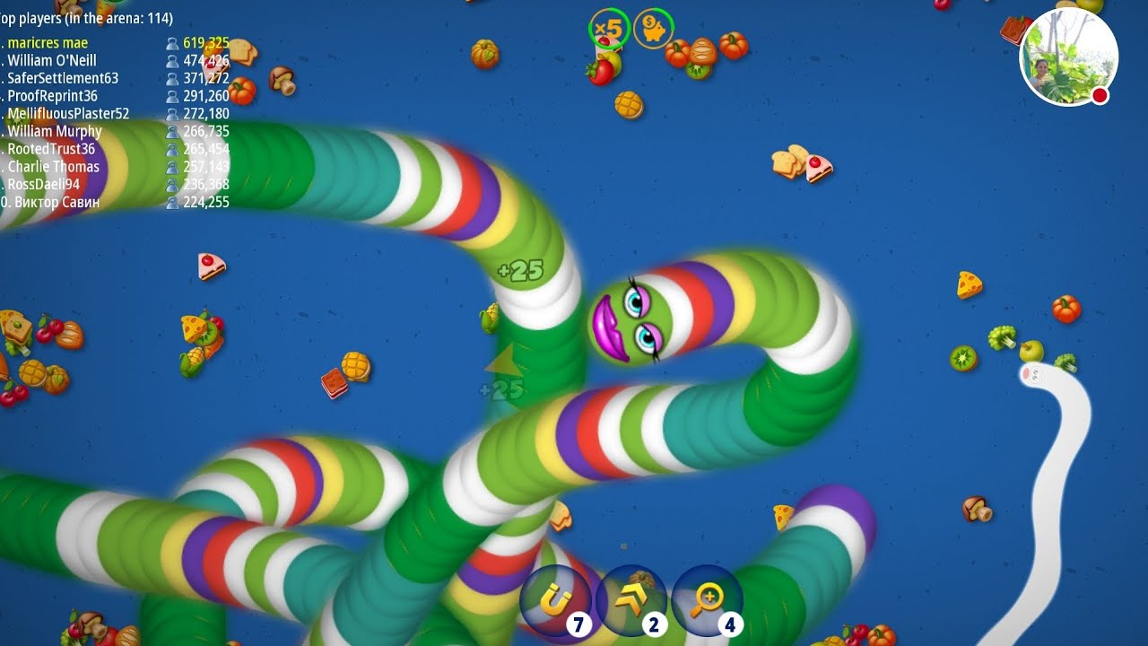 Worm zone! Enjoy playing Worm zone.io. - YouTube