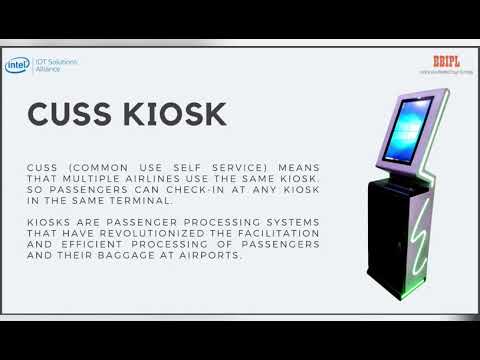 Common Use Self Service (CUSS) Kiosk - YouTube