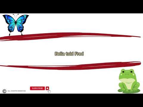 Learn English with Stories - Fred the Frog & Bella the Butterfly - YouTube