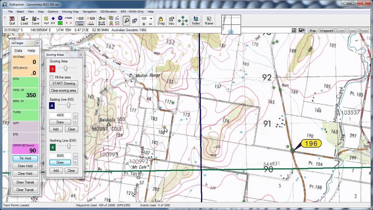 oziTarget - Eastings and Northings - YouTube