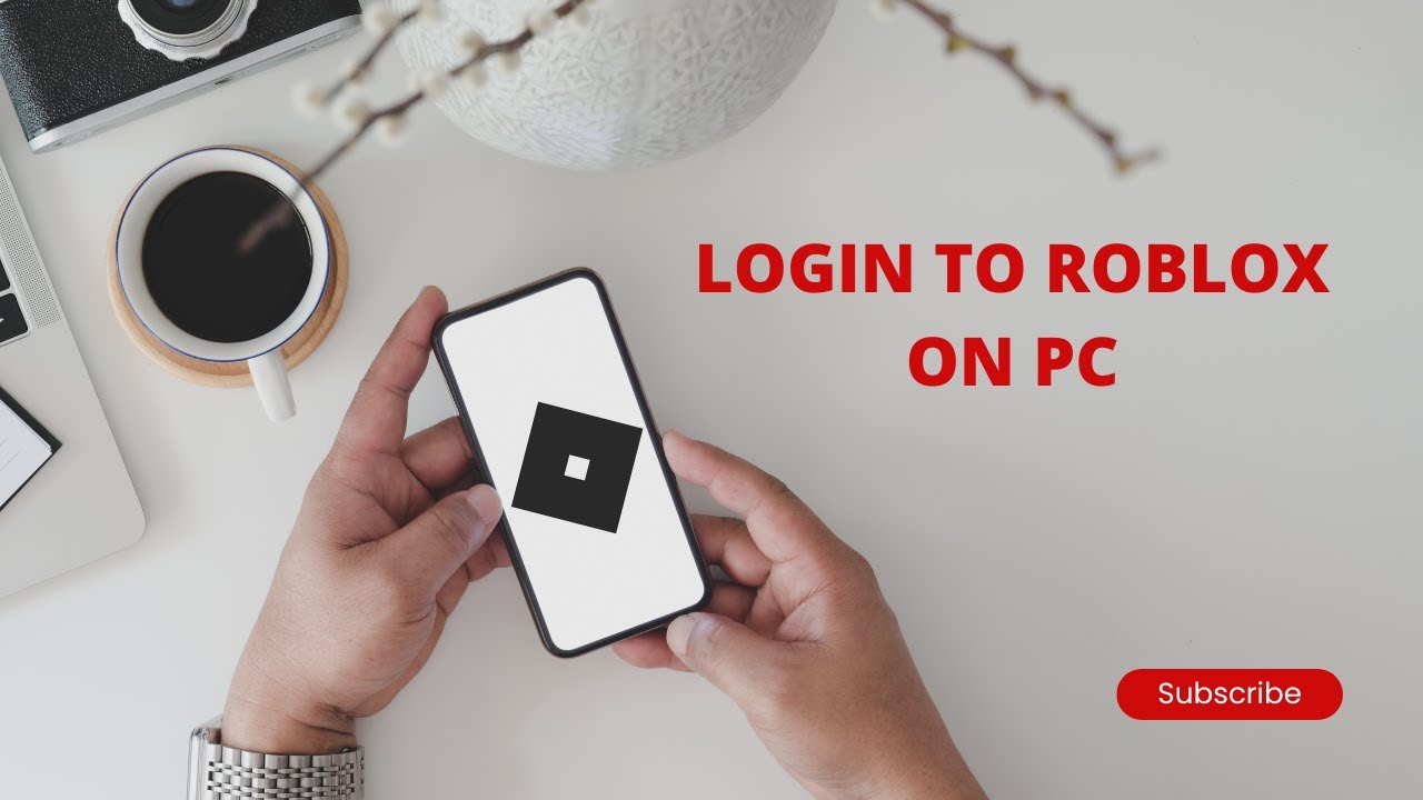 How to login to roblox on your pc? - YouTube
