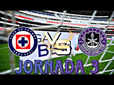 🔵Cruz Azul vs Mazatlán FC🟣⚫ J3 C2024 liga MX || Simulación || Efootball Mobile - YouTube