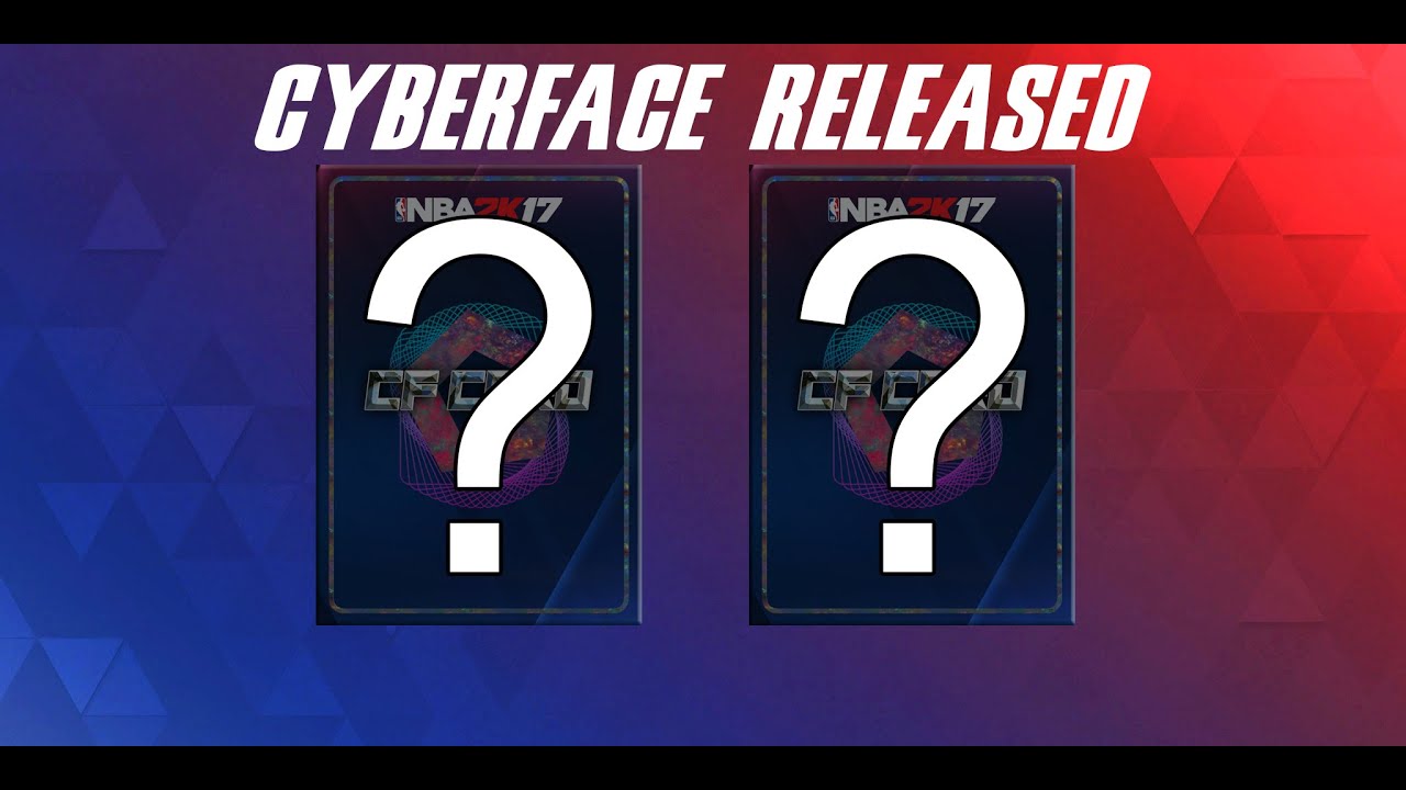 NBA 2k17 Cyberface Released #1 - YouTube