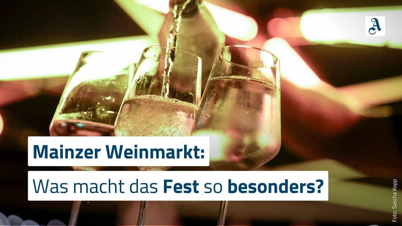Mainzer Weinmarkt: Was macht das Fest so besonders? - YouTube