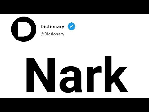 Nark Meaning In English - YouTube