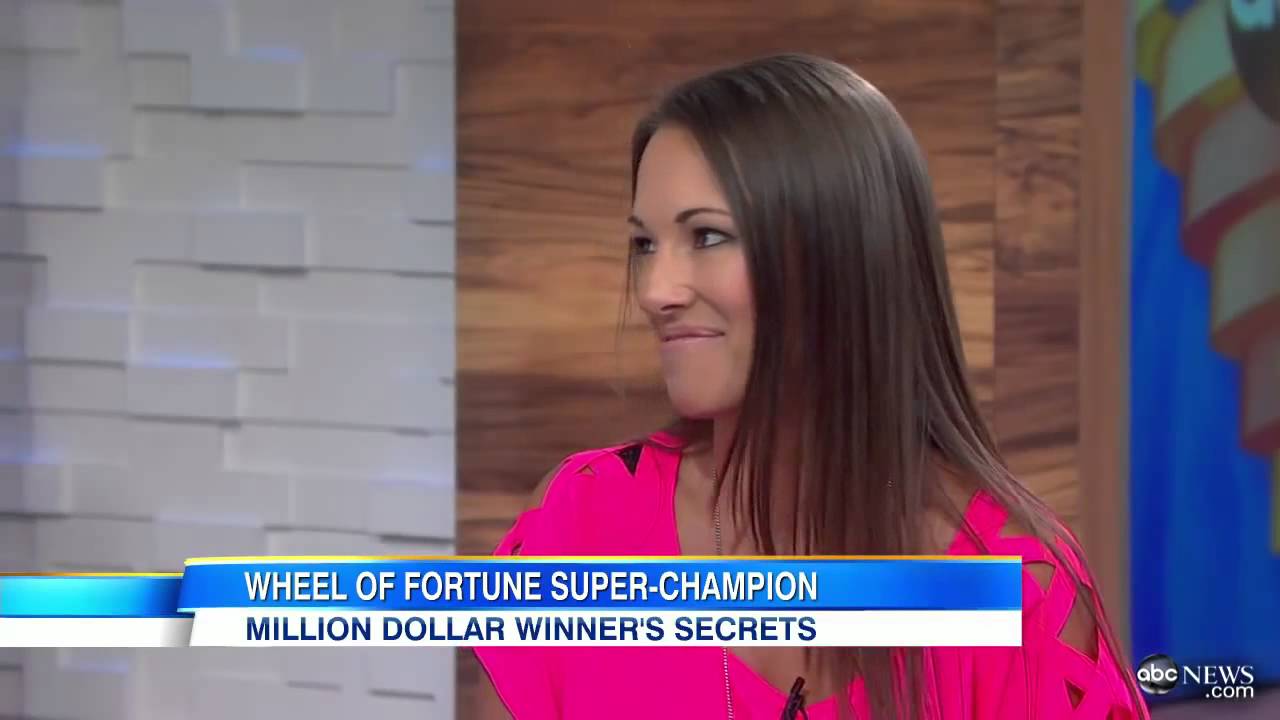 Woman Beats Tough `Wheel of Fortune` Odds, Wins Million Dollar - YouTube