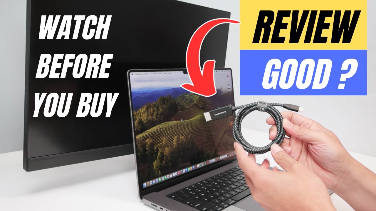 How to Connect MacBook to External Monitor Using HDMI to USB Adapter ...