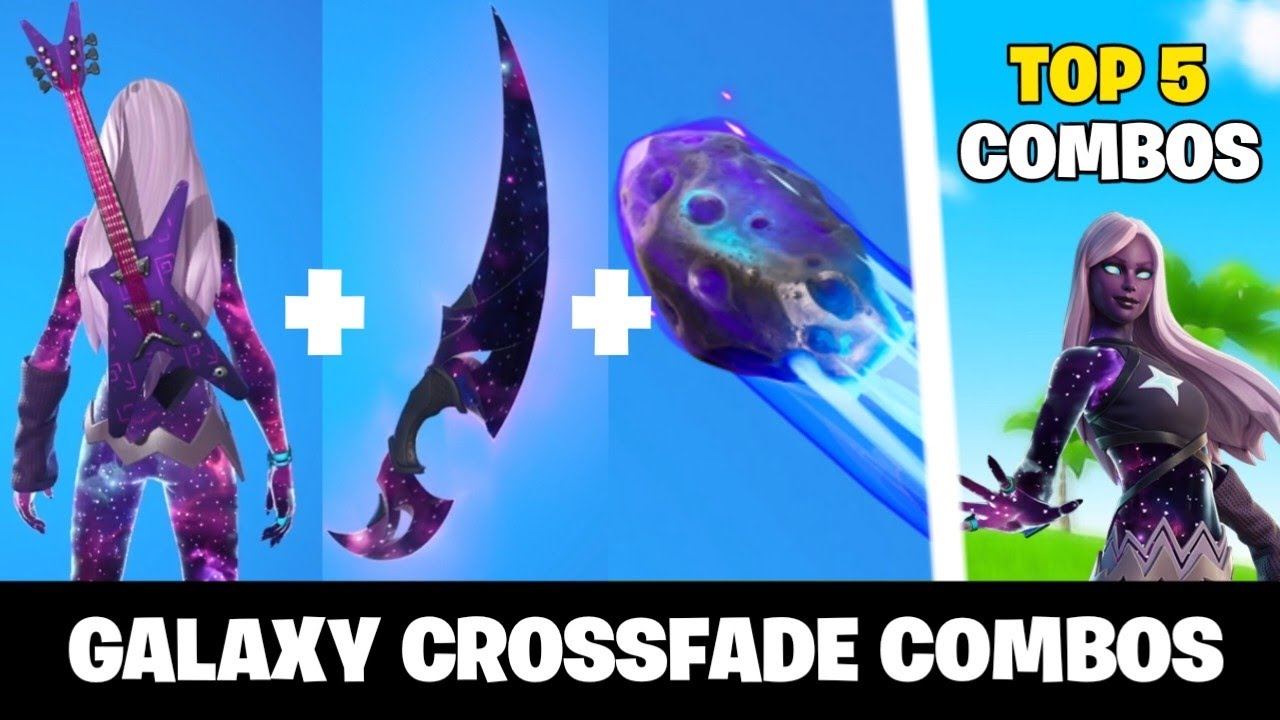 The Best TRYHARD Galaxy Crossfade Skin Combos in Fortnite! - YouTube