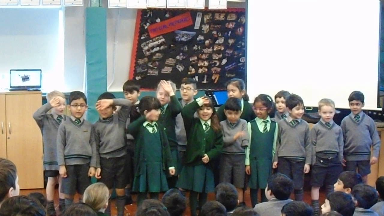 1B performing 'My Doggy Ate My Essay' by Darren Sardelli - YouTube