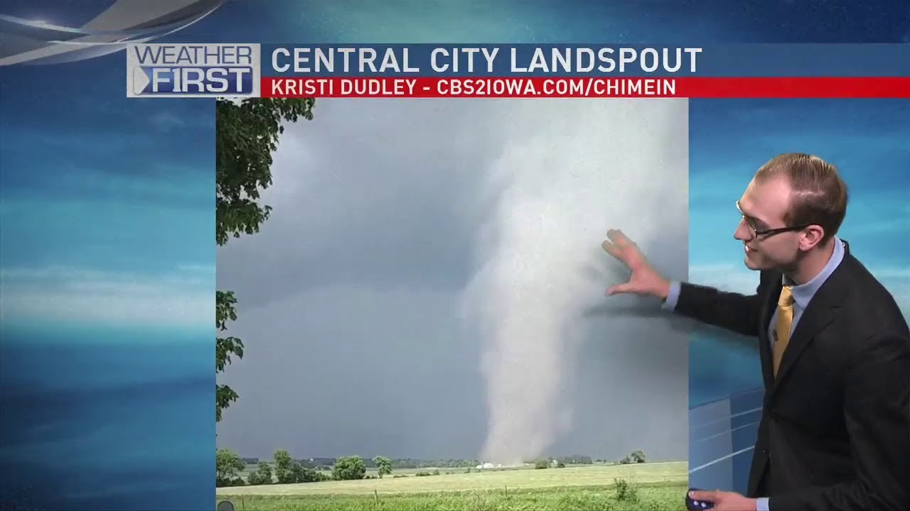 What is a landspout? Tornado vs. landspout. - YouTube