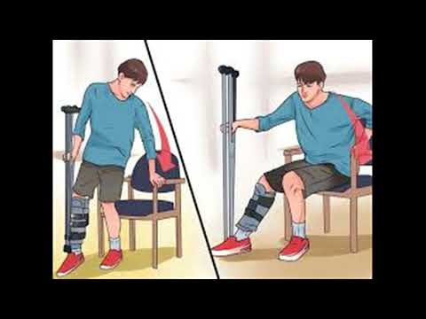 Como usar muletas. - YouTube